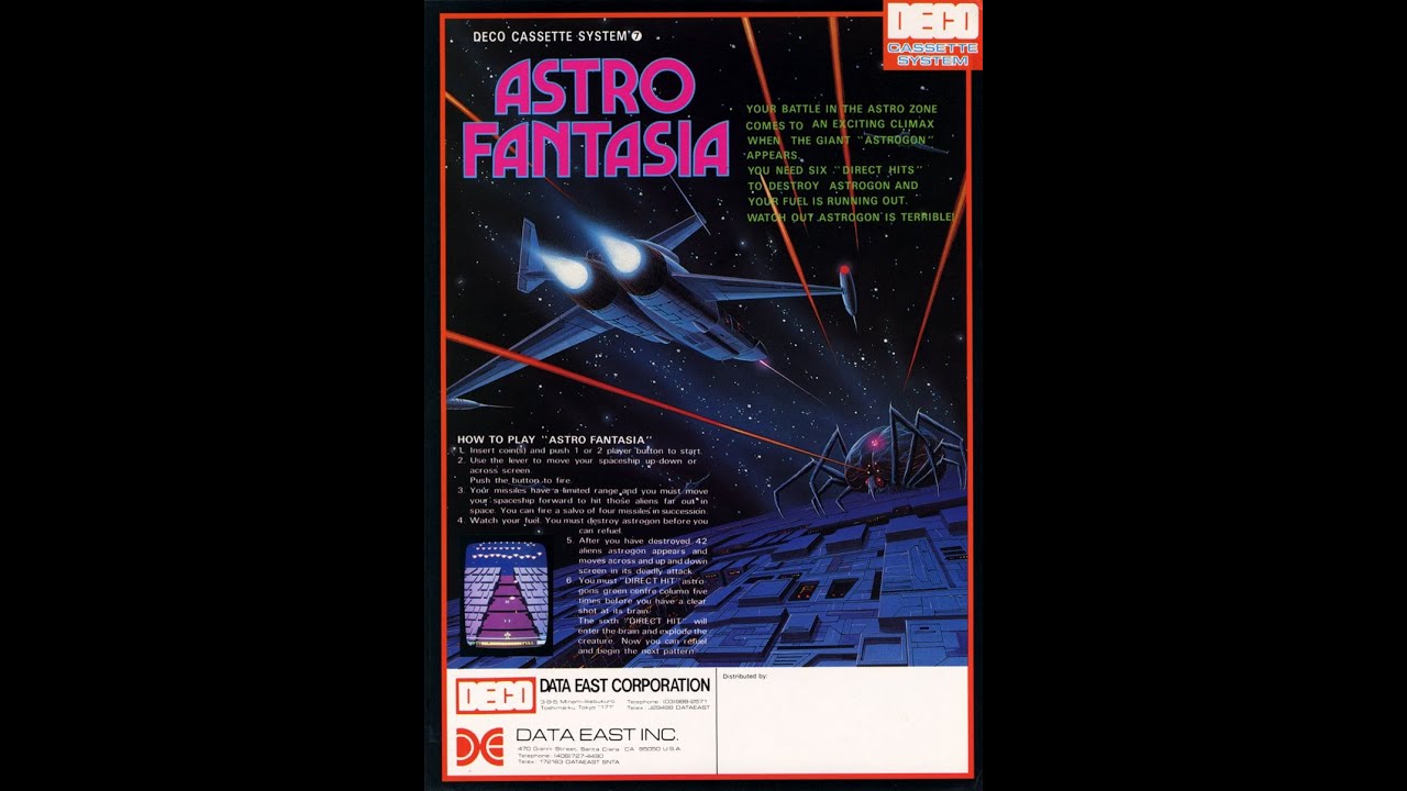 Astro Fantasia for the Arcade - YouTube