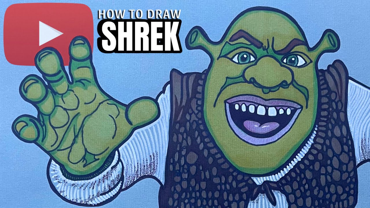 Watch Shrek Come to Life and Have Fun Doing It | Step-by-Step Art ...