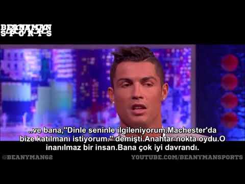 Cristiano Ronaldo , İngiltere'de katıldığı bir programda Sir Alex Ferguson'u anlattı (ALTYAZILI)
