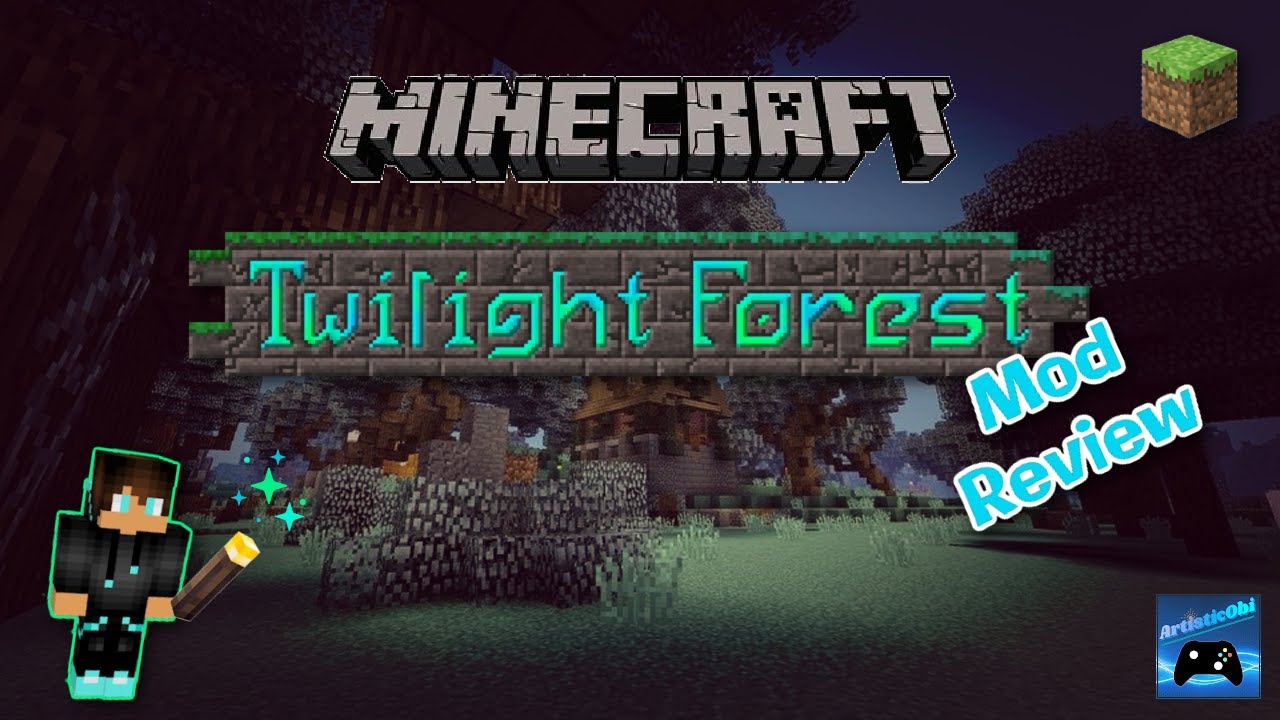 The Twilight Forest is cool... - Mod Review - YouTube