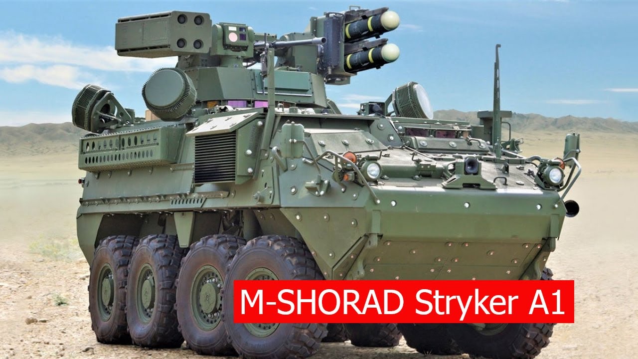US M-SHORAD Stryker A1 Air Defense Armored Vehicles - Is It Really ...