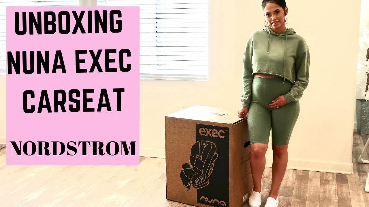 UNBOXING NUNA EXEC CARSEAT l ABIGAIL SALGADO - YouTube