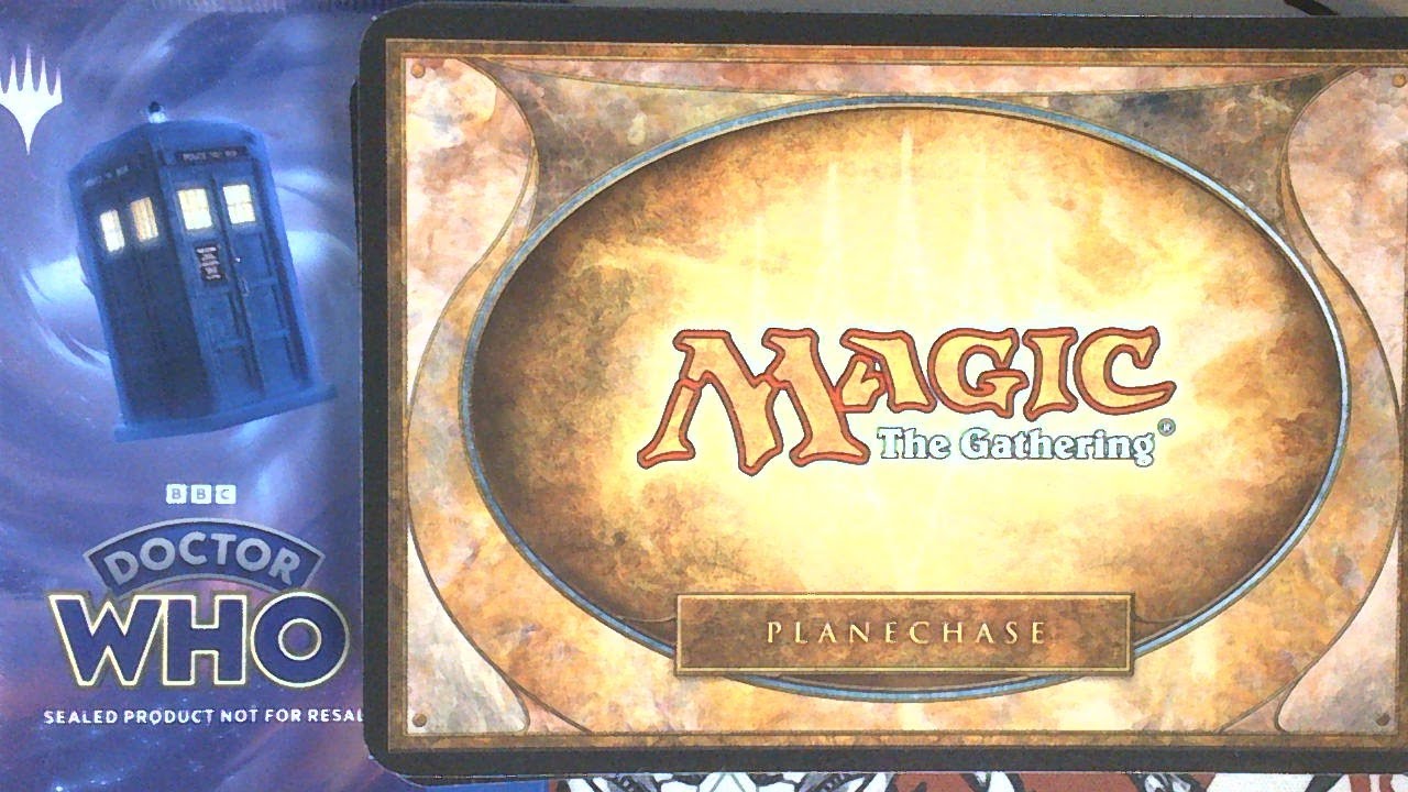 All 4 Doctor Who [WHO] Planechase Packs - YouTube