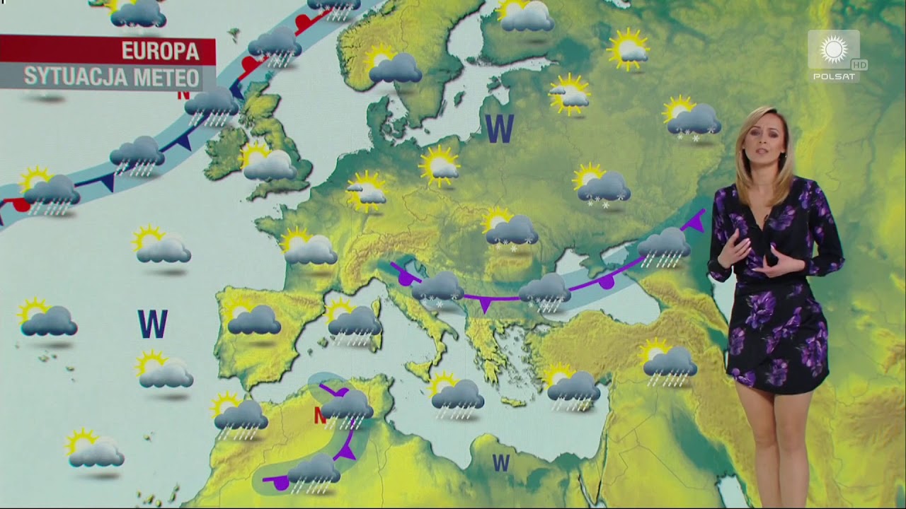 Milena Rostkowska Galant pogoda 24/03/2020 - YouTube