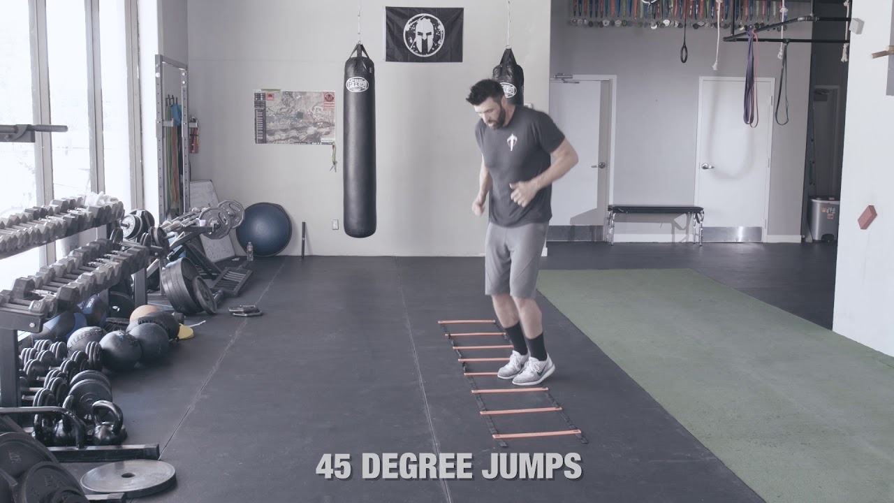 45 Degree Jumps - YouTube