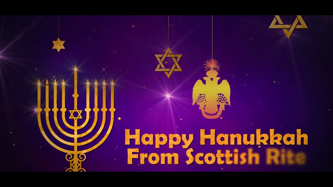 A Special Hanukkah Message from Grand Commander Jim Cole, 33° - YouTube