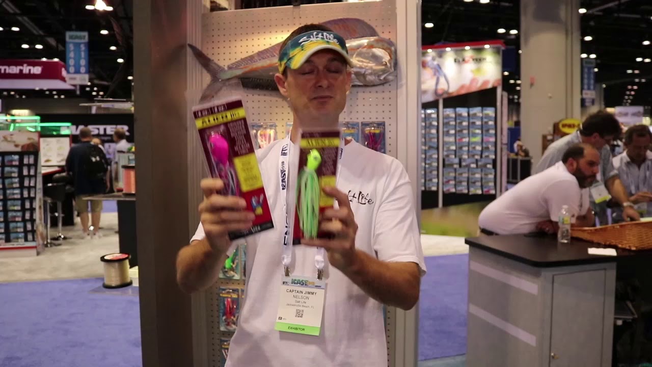 C&H Lures Alien Jig - Larger Sizes at ICAST 2018 - YouTube