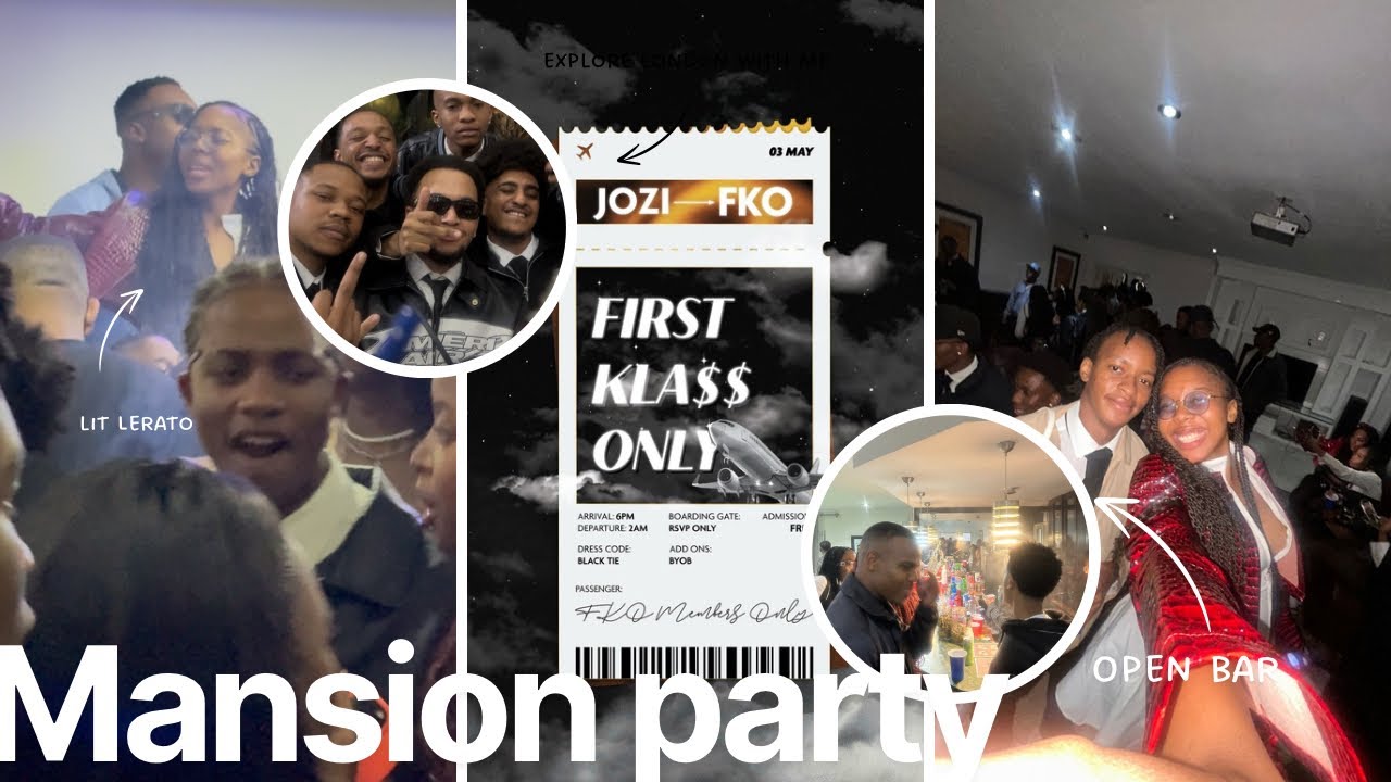 MANSION PARTY| MESSY VLOG! - YouTube