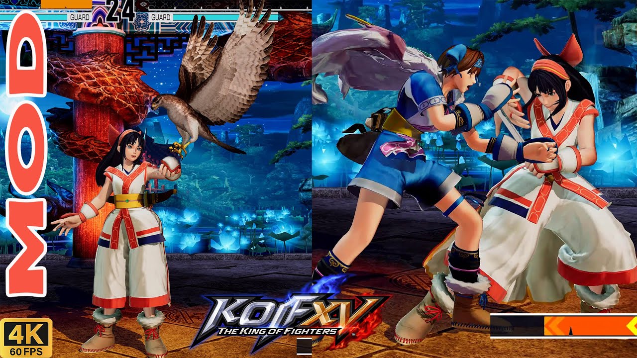 Nakoruru (Team Samurai) vs Kula (as Rimururu from Samurai Shodown ...