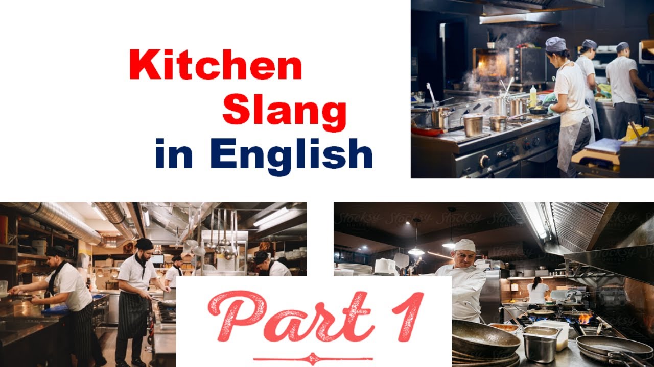요리관련 영어슬랭 Kitchen Slang in English {Part 1} - YouTube