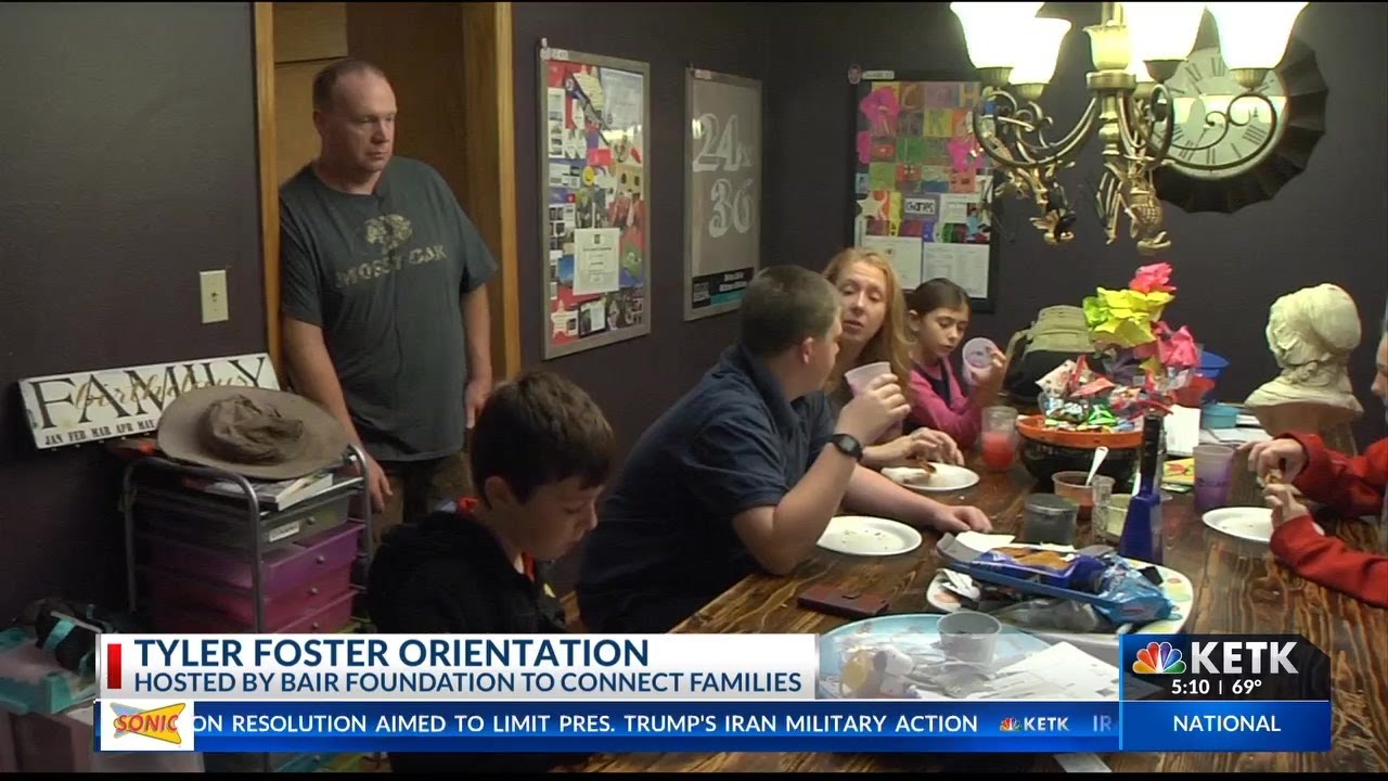 Bair Foundation hosting foster orientation in Tyler - YouTube