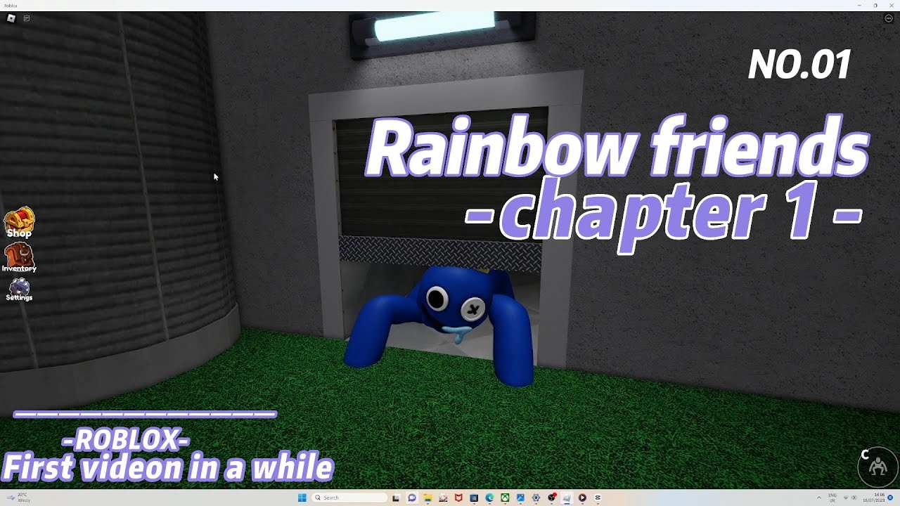Rainbow friends chapter 1 - YouTube