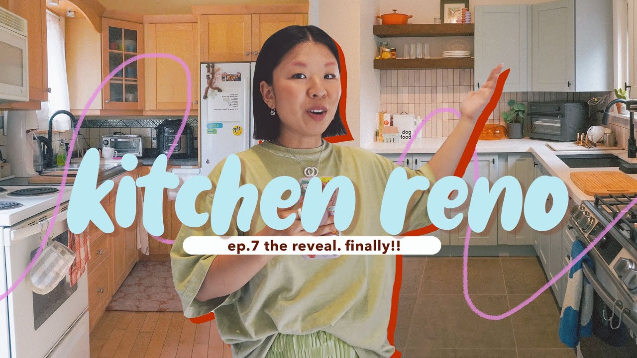 THE FINISHED KITCHEN REVEAL - DIY KITCHEN RENO - renovating my 70s ...