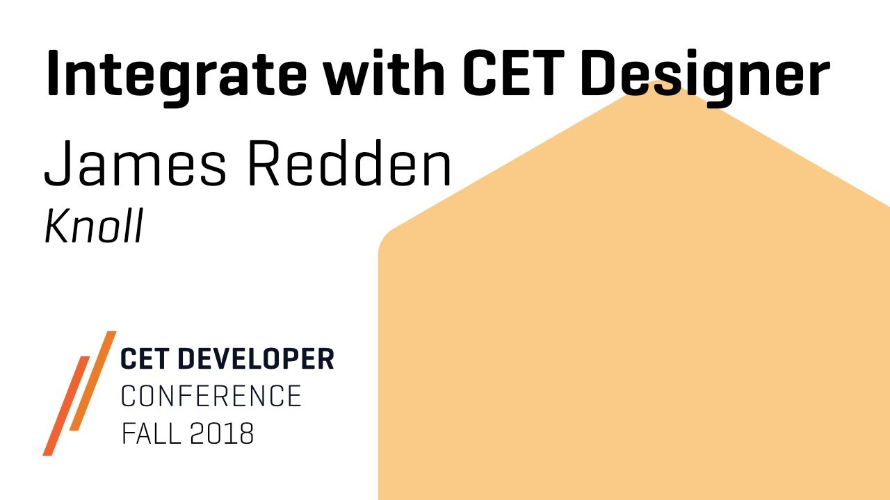 Integrate with CET Designer w/ James Redden - YouTube