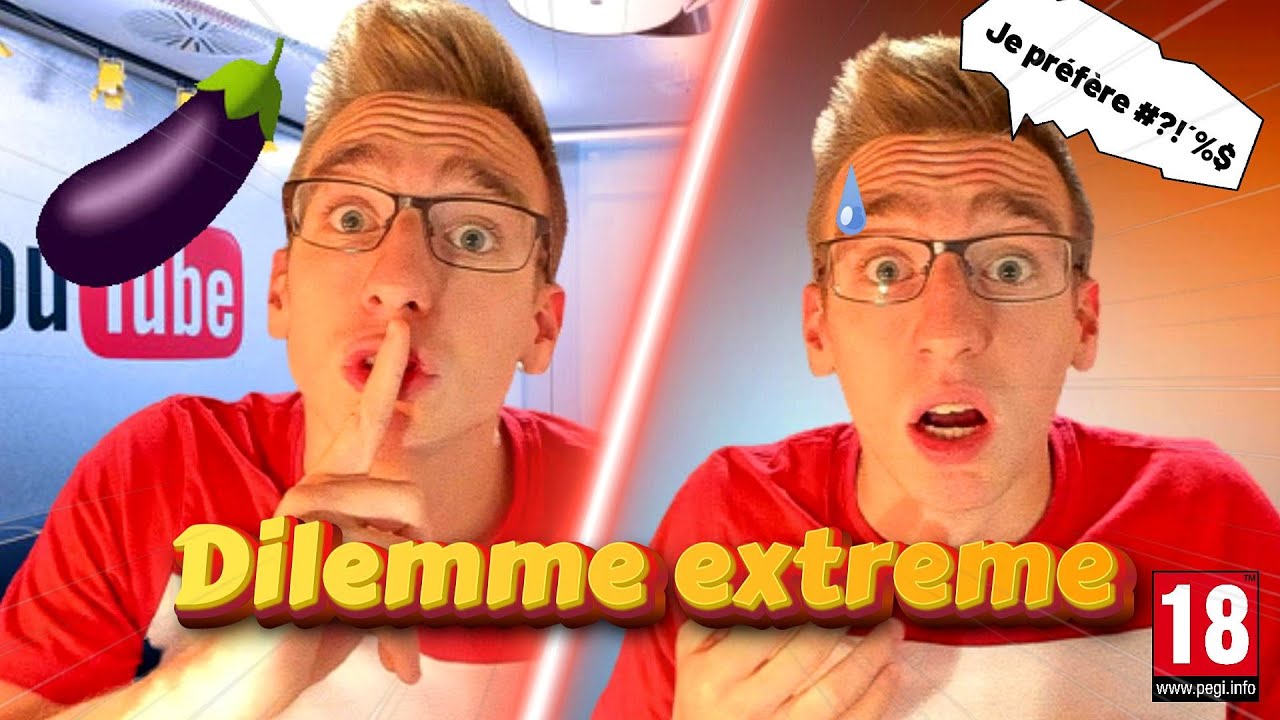 JE DOIS RÉPONDRE AUX PIRES DILEMMES !!!! (Maman ne regarde pas la vidéo ...