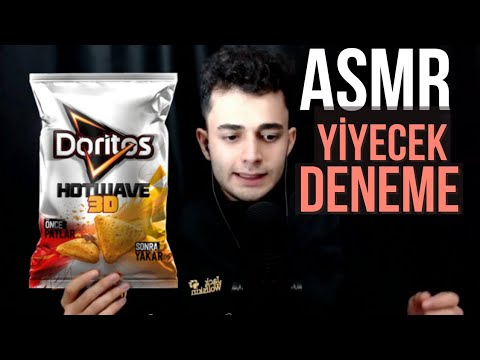 Deneme Mukbang ASMR Türkçe | Yemek ASMR | Türkçe ASMR | Doritos hotwave 3D | Eating Sounds | Mouth