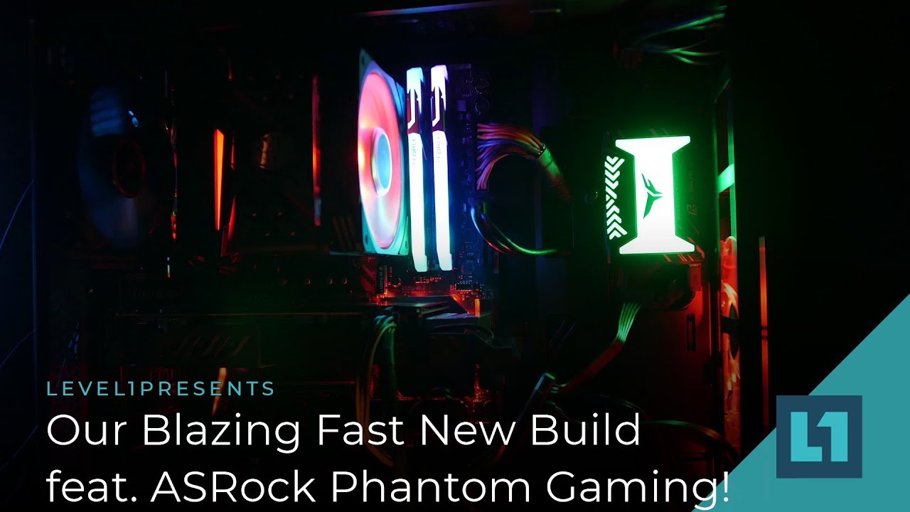 Our Blazing Fast New Build Featuring ASRock Phantom Gaming! - YouTube