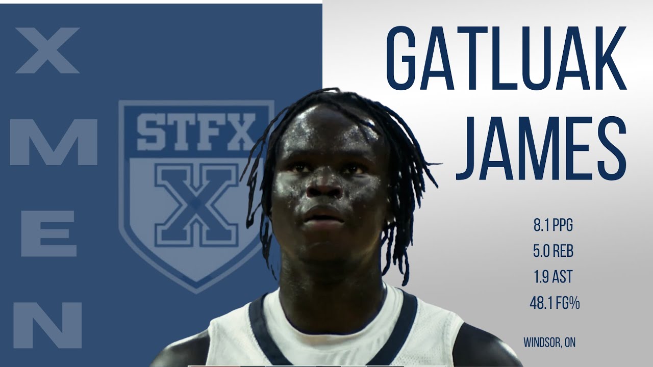 Gatluak James - STFX Sophomore 2022-23 Full Season Highlights | AUS ...