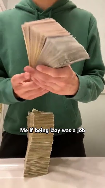 Me If Being Lazy Was A Job Youtube