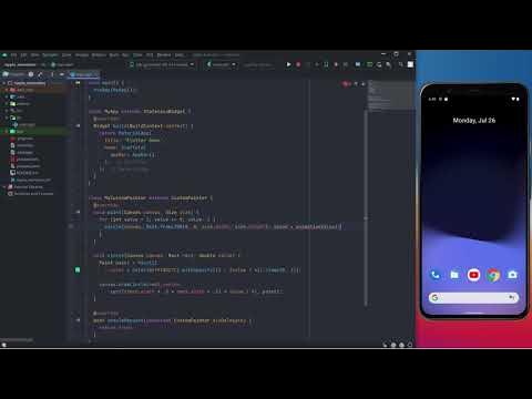 Flutter Ripple Animation under 6 minutes | Speed Code | Source code ...