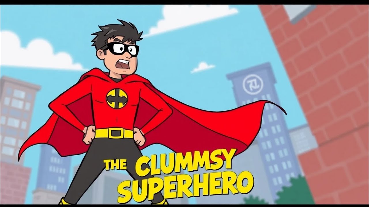 The Clumsy Super Hero - YouTube
