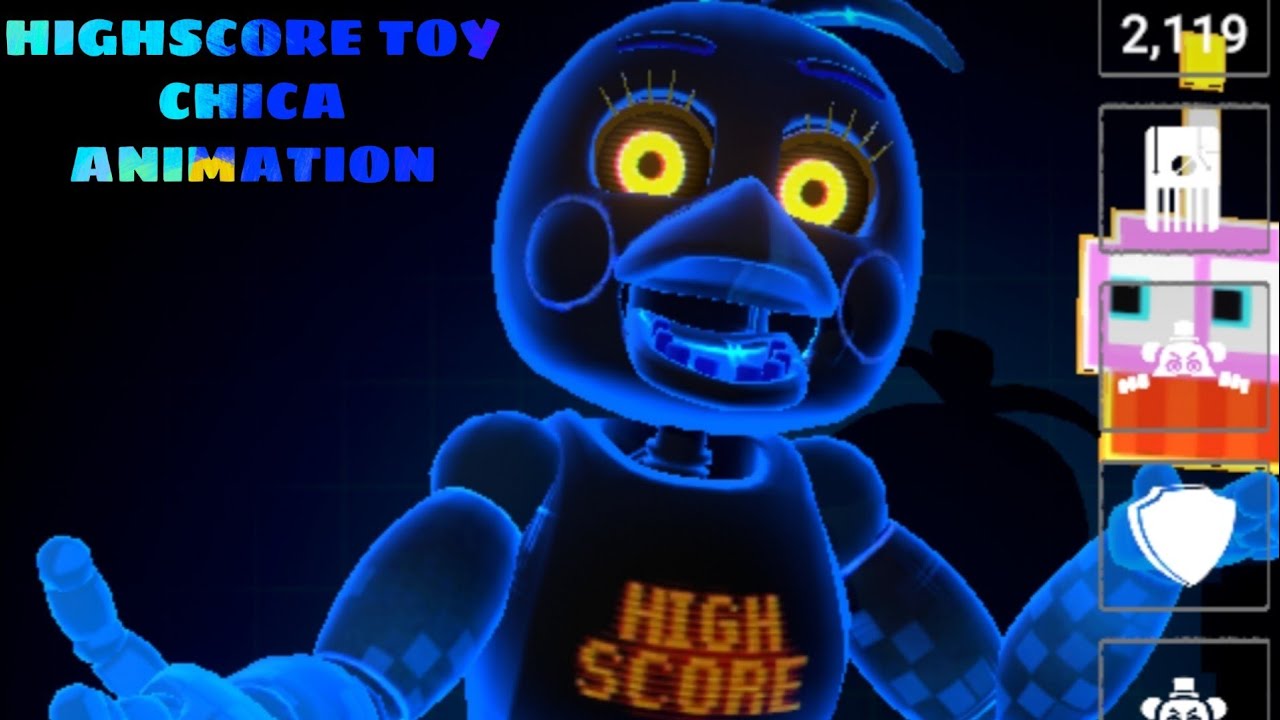 Vr toy freddy and highscore toy chica workshop full animation | Fnaf Ar ...