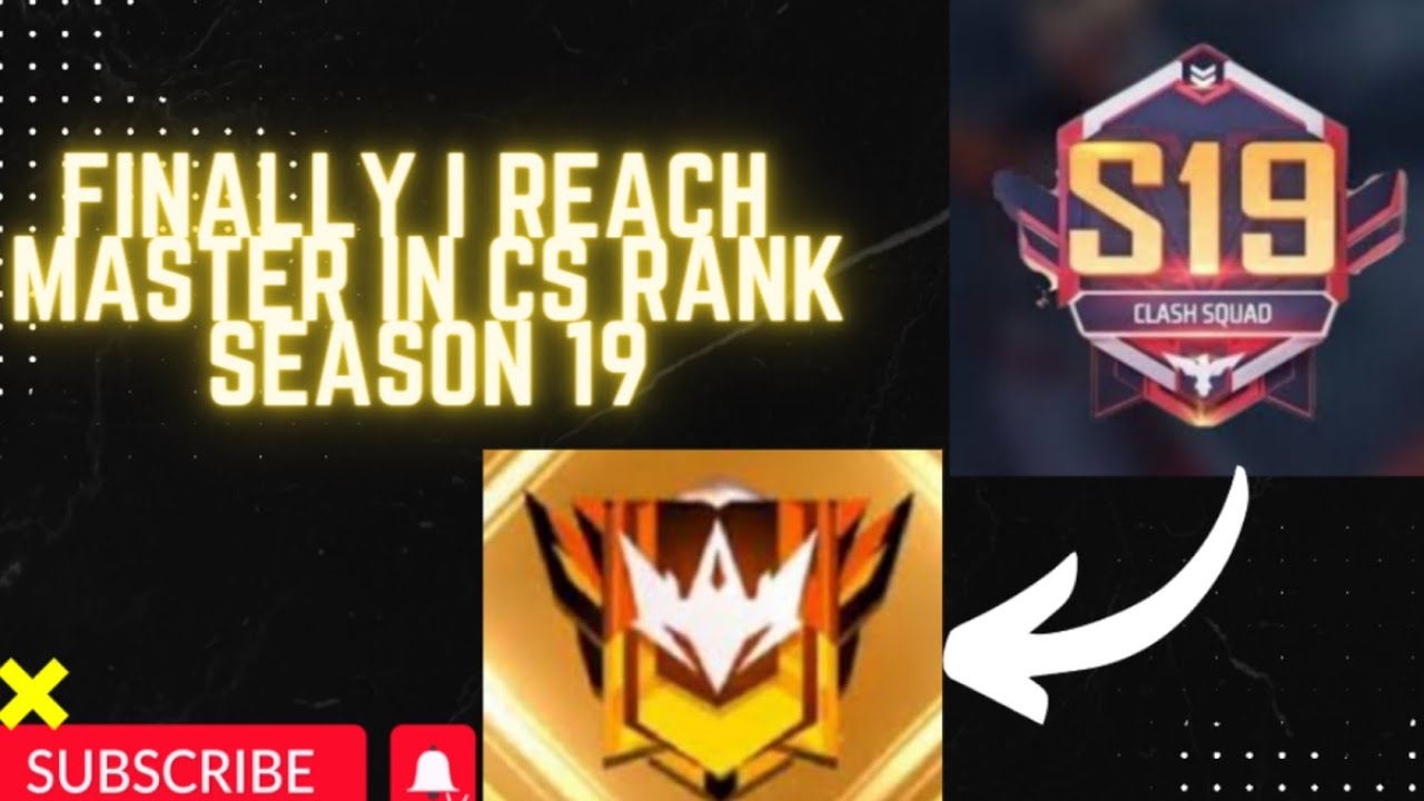 Finally I reached master in cs Rank season 19 ||@MASTER_X.Gaming - YouTube