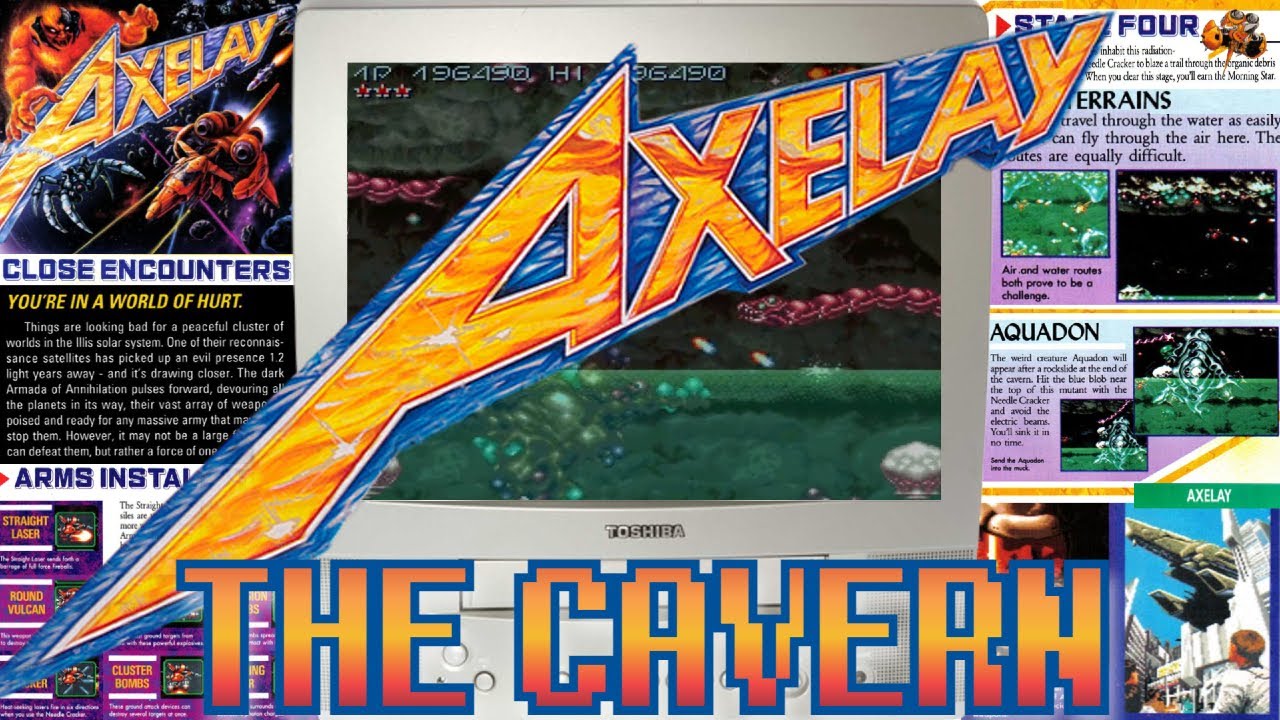 Axelay (Super Nintendo) Music - The Cavern - YouTube