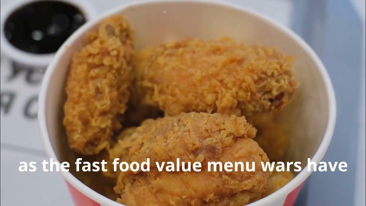 KFC's New $5 Value Menu Nuggets, Drums and More #kfc #kfcchicken # ...