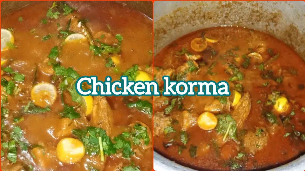How to make Chicken Korma🤩 | Tips & Tricks | Recipe by Ridascookbook ...