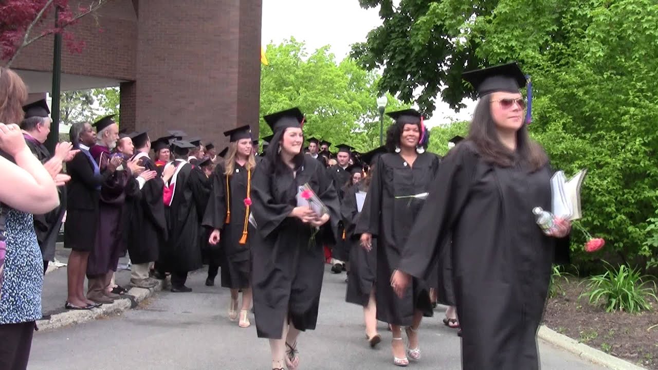 2013 Commencement Graduate Recessional - YouTube
