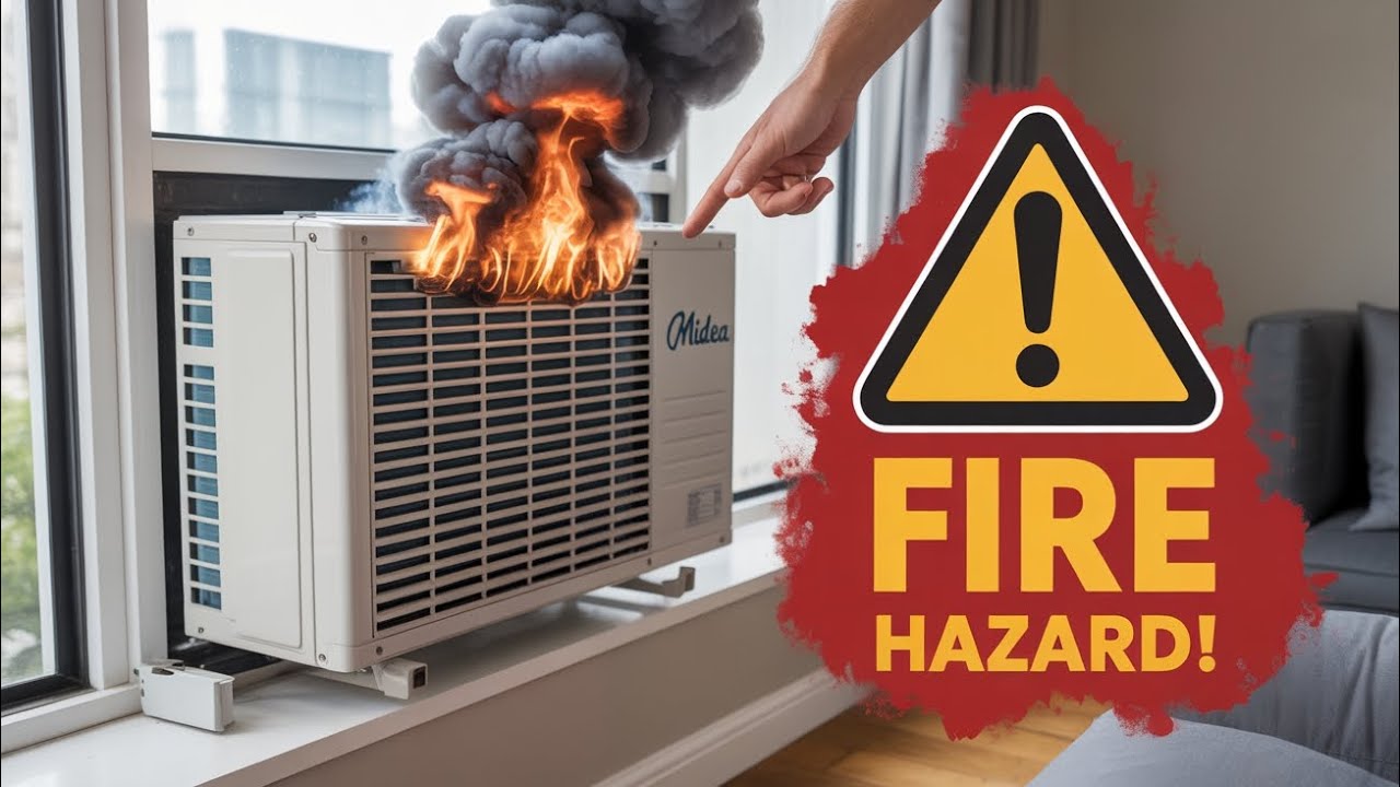 Midea AC Recall Alert! Fire Hazard Risk Explained – Must Watch! - YouTube