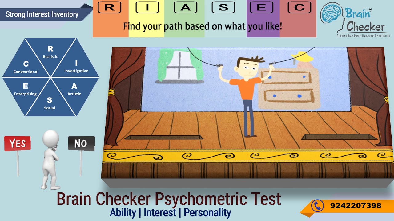 Brain Checker Psychometric Test - YouTube