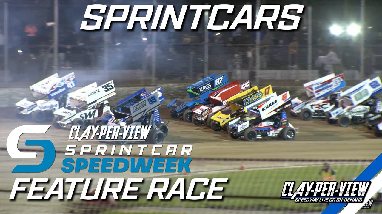 Sprintcars | CPV Speedweek - Avalon - 30th Dec 2023 | Clay-Per-View ...