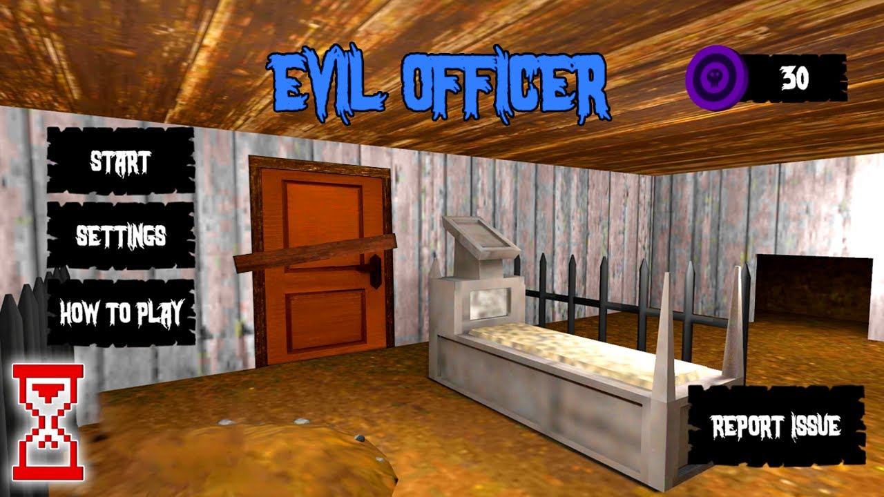 Evil Officer - Horror House Escape | Прохождение через главную дверь ...