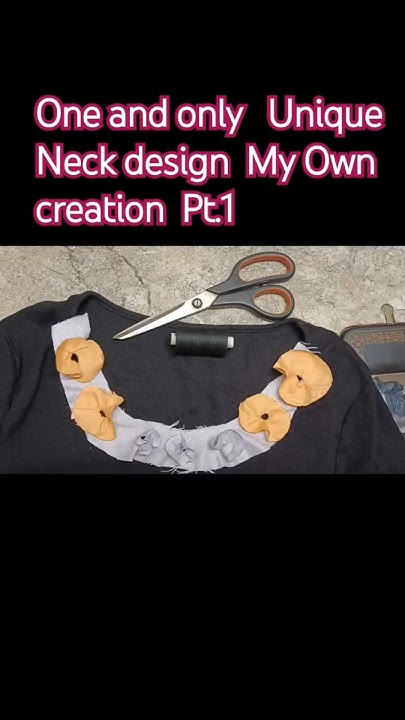 Unique Neck Designs That Shouldn't Exist #UniqueNeckDesign #DIYFashion - YouTube
