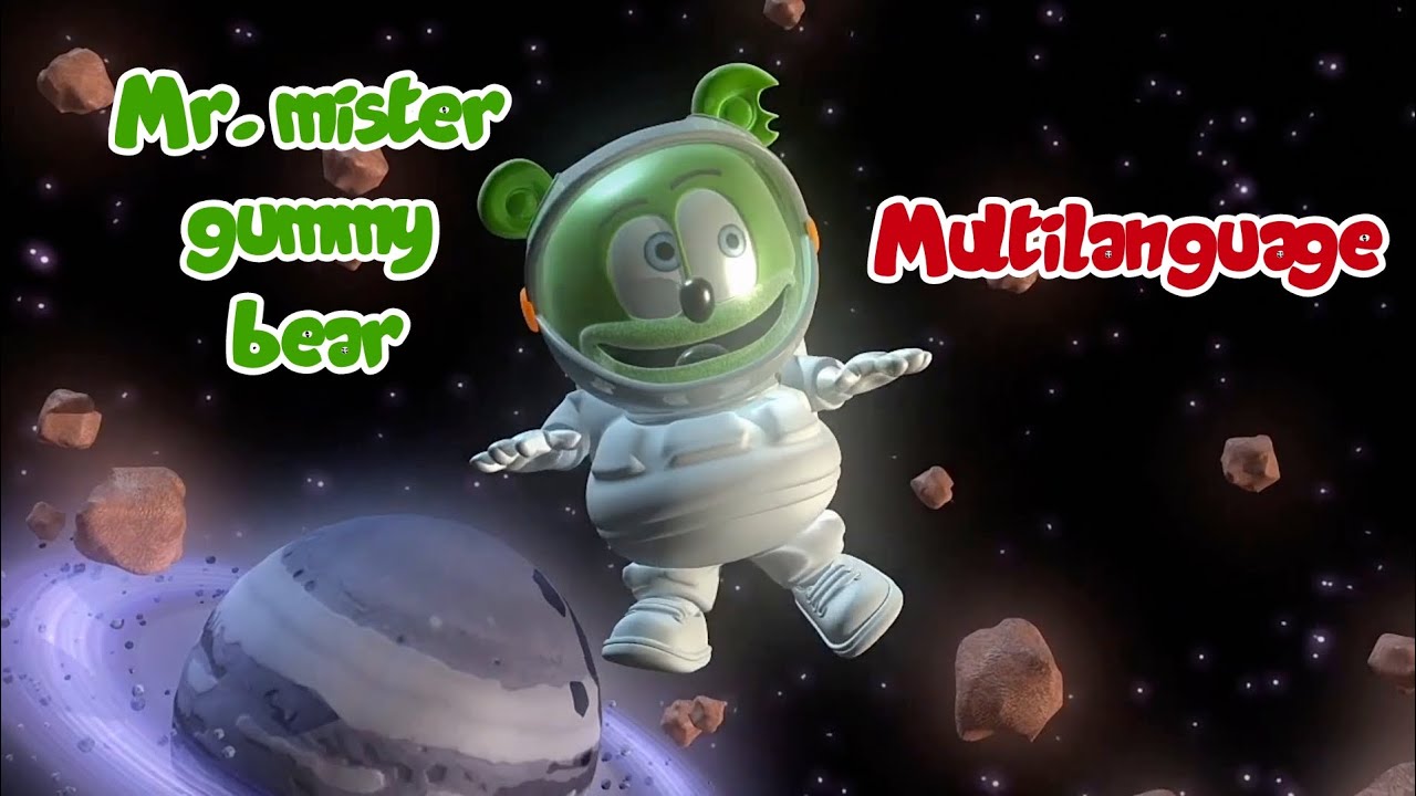 Gummibär - mr. mister gummy bear (multilanguage) - YouTube