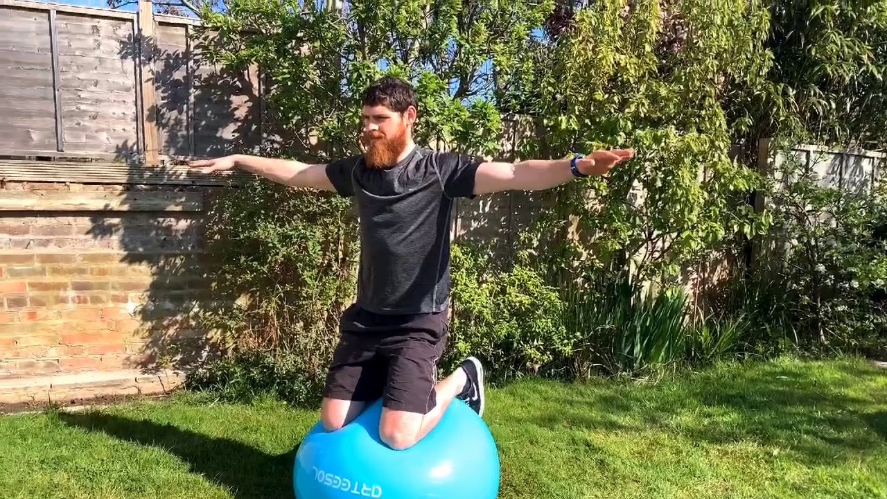 Swiss Ball and Torso movement - YouTube