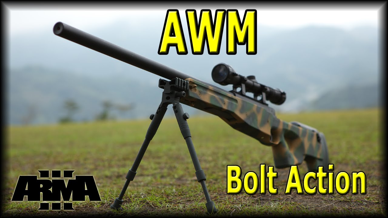 ArmA 3 - HLC AWM Pack Review (Actual bolt action hand animations ...