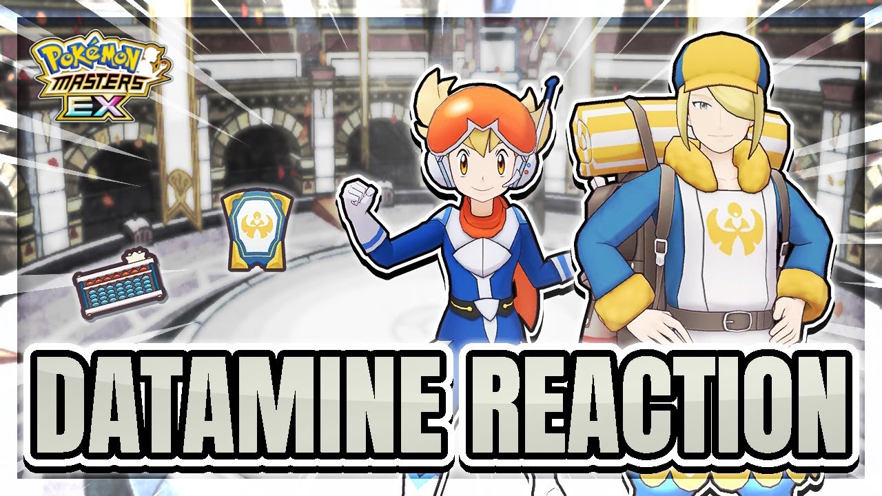 Volo is here?? | Reacting to Datamine (April 2024) | Pokemon Masters EX - YouTube