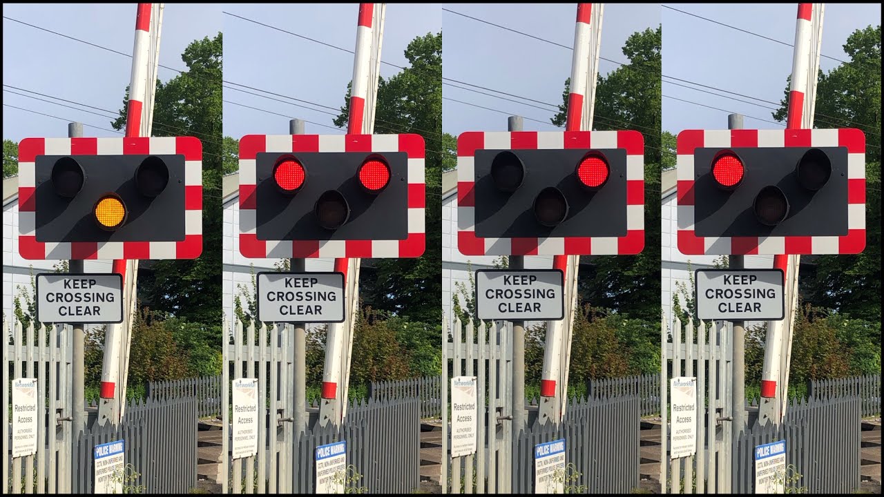 Great Blakenham: Gipping Road, Level Crossing *HANGMAN* - YouTube