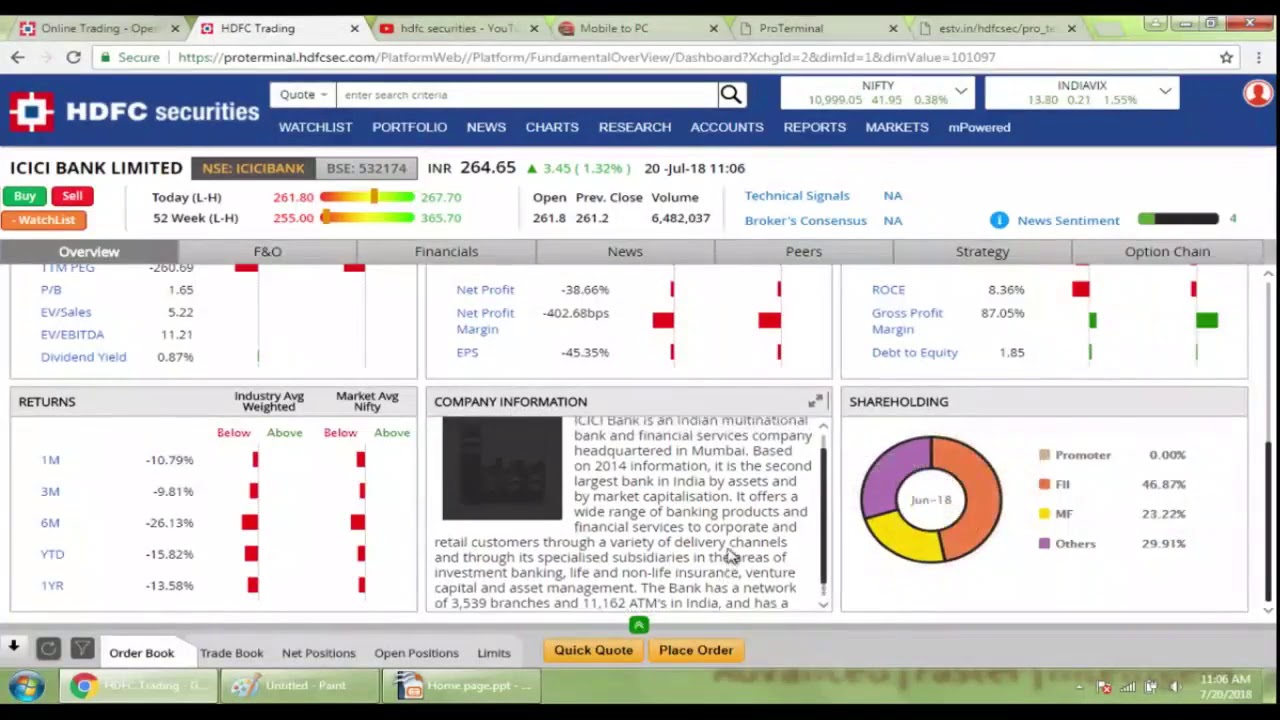Webinar on ProTerminal | HDFC Securities - YouTube