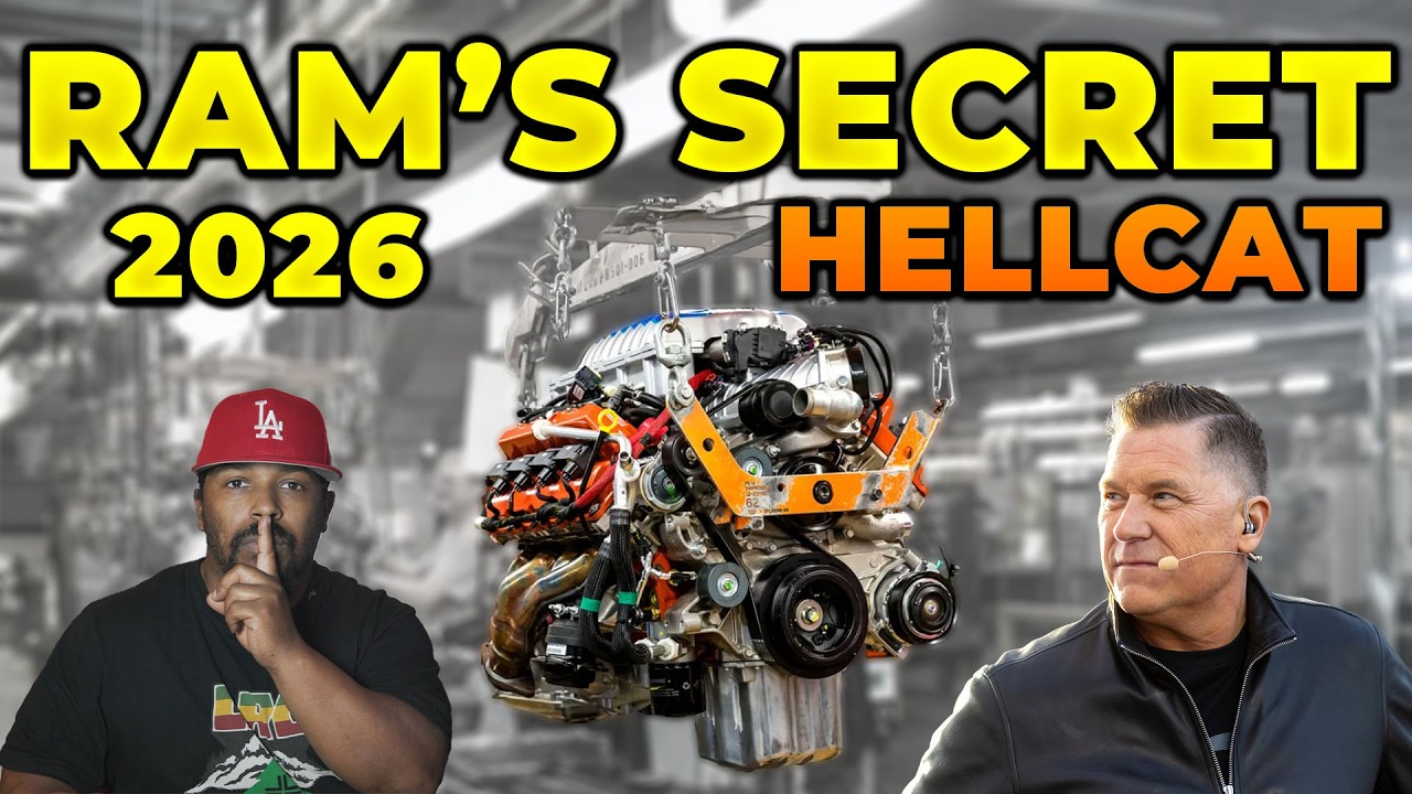 2026 Ram TRX HELLCAT Engine Spotted on Assembly Line - YouTube