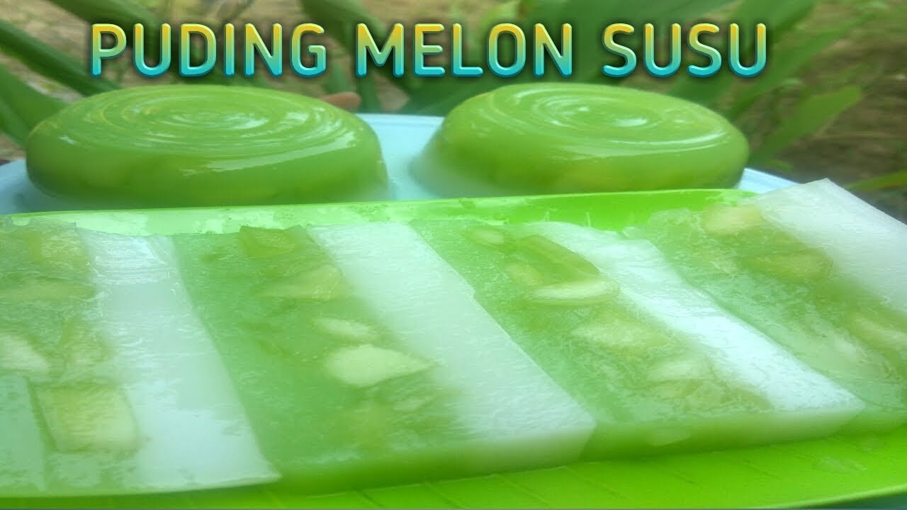 PUDING MELON SUSU - YouTube