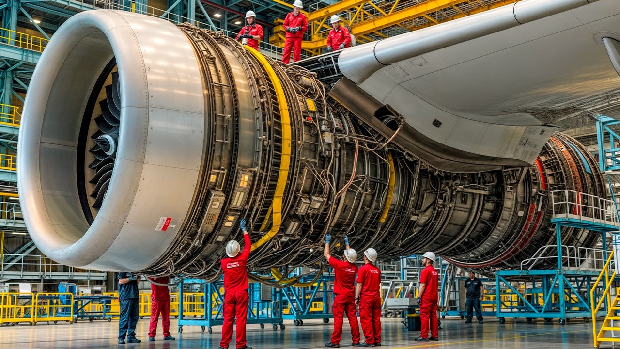 Wie Turbofan-Triebwerke Hergestellt Werden: Das Geheimnis der 30.000 ...