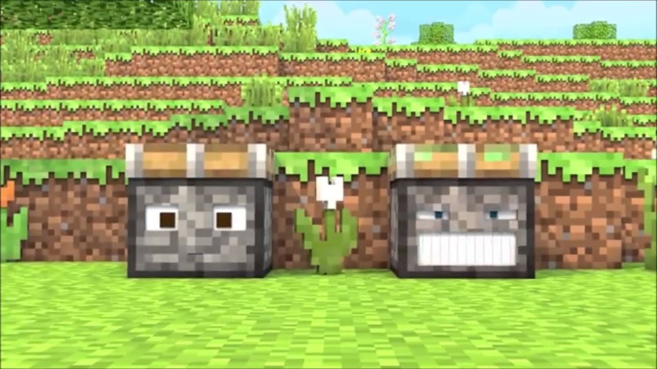 BEST FUNNIEST Blue monkey minecraft animations 2015 - YouTube