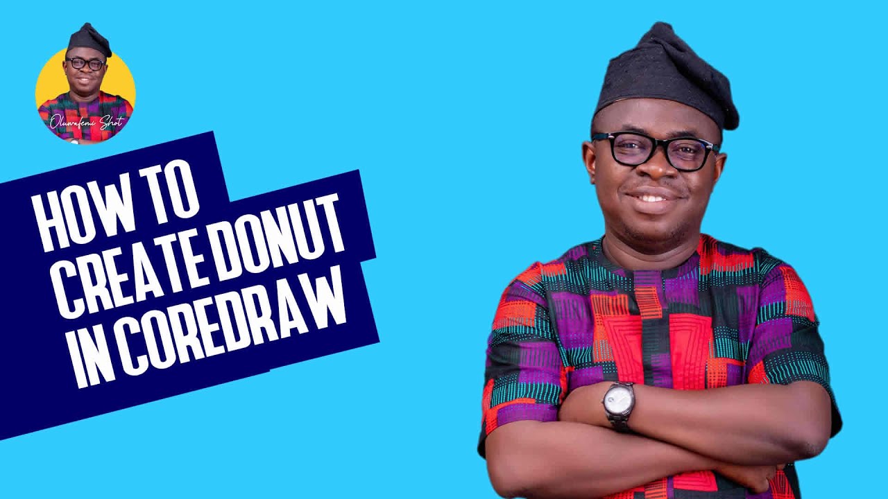 How to create Donut Shape in CorelDraw - John Olla - YouTube
