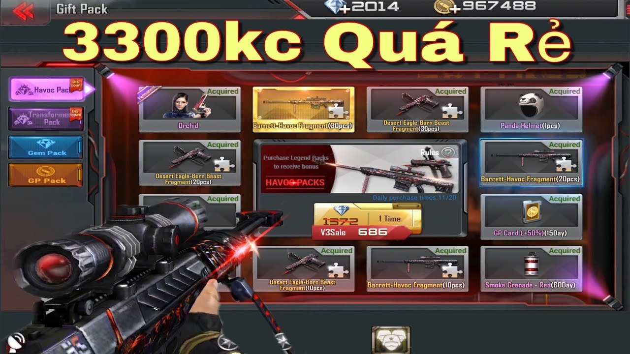 CF Legends : QUAY FULL VÒNG 3Z VIP chỉ với 3000kc Bắn Thử Xem Ngon ...