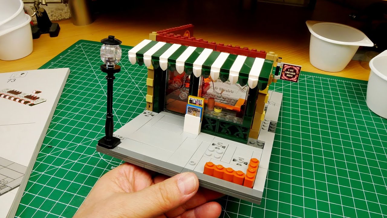 Building Funwhole’s Book-Café - Part 1 - YouTube