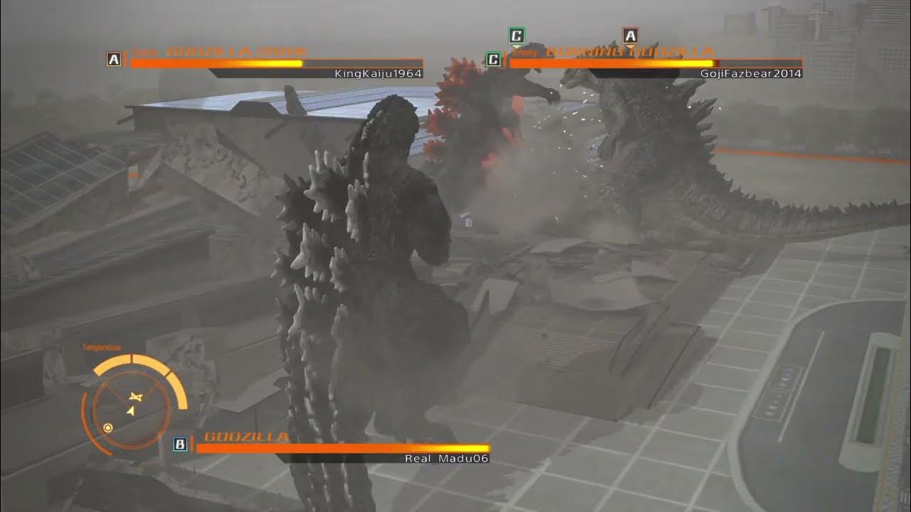 GODZILLA PS4 - Heisei Godzilla vs Godzilla (2014) vs Burning Godzilla - YouTube